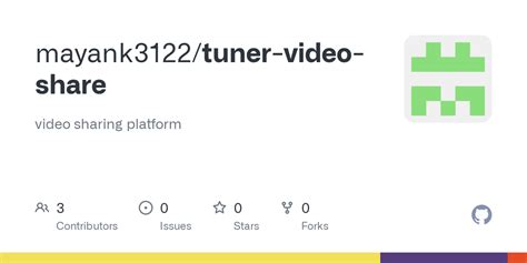 Github Mayank3122tuner Video Share Video Sharing Platform