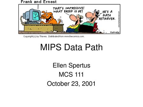Ppt Mips Data Path Powerpoint Presentation Free Download Id6246238