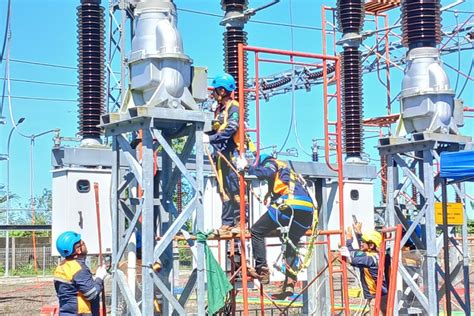 PLN UIW MMU Lakukan Pemeliharaan GI Hative Besar Jelang Idul Adha