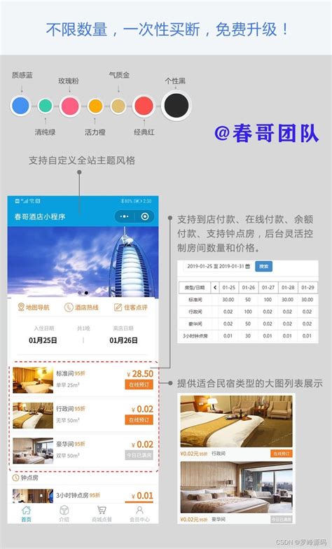 在线预约订房酒店小程序源码系统 带完整的安装代码包以及安装部署教程酒店预订小程序源码 Csdn博客
