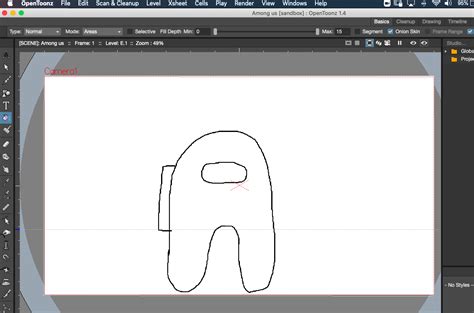 The Fill Bucket Is Not Working · Issue 3558 · Opentoonzopentoonz
