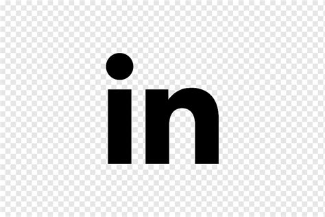 Logotipo Negro De Linkedin Logo