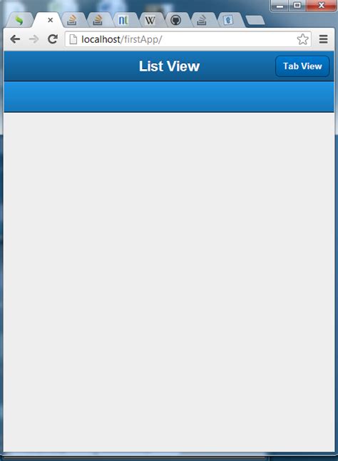 extjs sencha nested list displays no items stack overflow