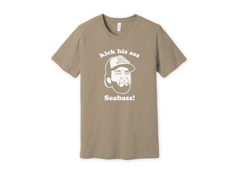 Kick His Ass Seabass 90s Movie Premium T Shirt Etsy