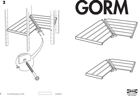 Ikea Gorm Corner Shelf 20 1 8 Assembly Instruction 2