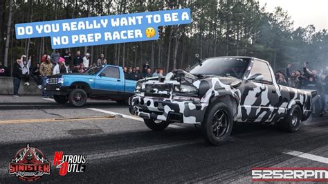 do you really want to be a no prep racer youtube
