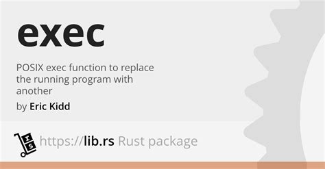 Exec Rust API For Unix Lib Rs