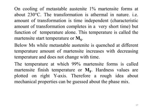 Time Temperature Transformation Ppt Chemistry Science