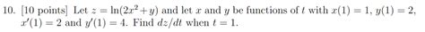 solved multivariable calculus chain rule what is the value
