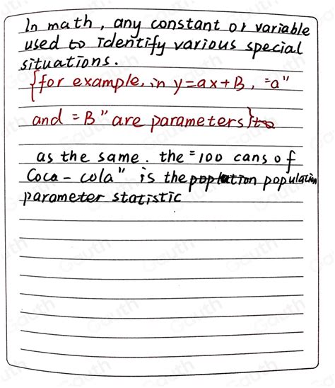 Solved Point What Is The Population Parameter Statistic In The