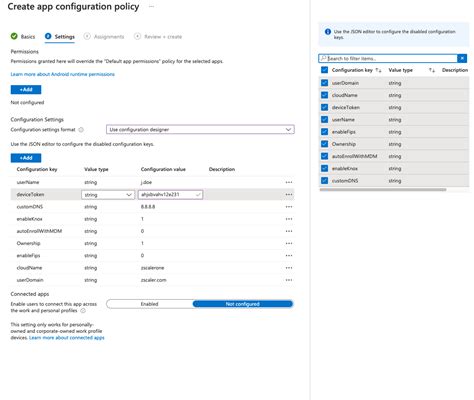 deploying zscaler client connector with microsoft intune for android