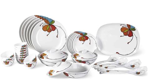 Borosil Pack Of 35 Dinner Set Price In India Buy Borosil Pack Of 35