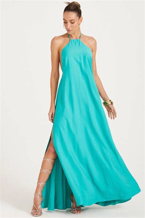 VESTIDO LONGO COSTAS ABERTAS