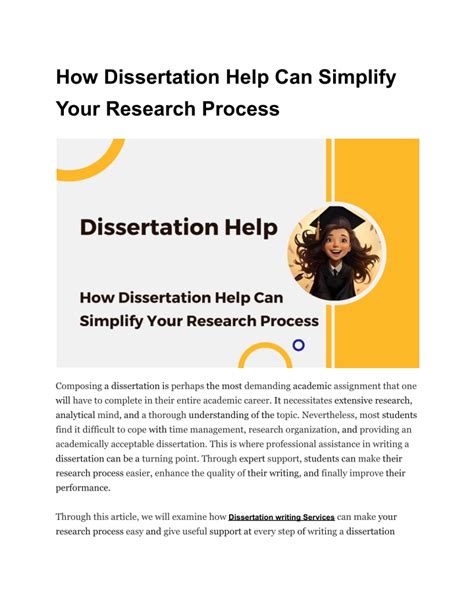 Ppt How Dissertation Help Can Simplify Your Research Process