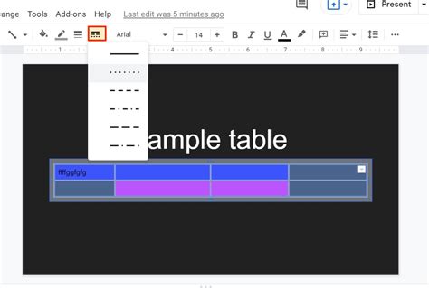 How To Add And Edit Tables In Google Slides Bytesbin
