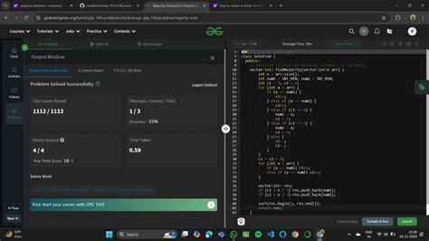 Gfg160 Gfg160 Geeksforgeeks Dsa Gfg160 Geekstreak2024 Venkatesh