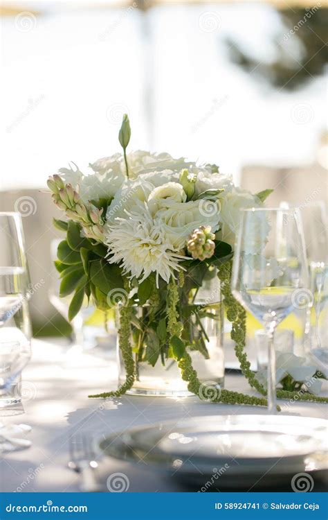 Wine Glasses Table Setup Stock Image Image Of Froth 58924741