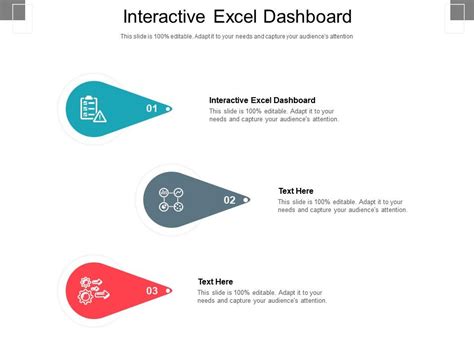 Interactive Excel Dashboard Ppt Powerpoint Presentation Examples Cpb Presentation Graphics