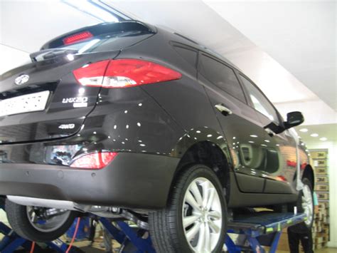 시공사진 투싼ix 하체방음방청수성 프리미엄