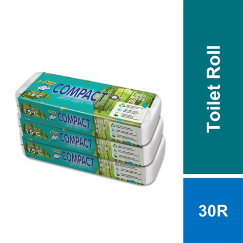 Cutie Compact Toilet Roll 2 Ply 30r X 300s Shopee Malaysia
