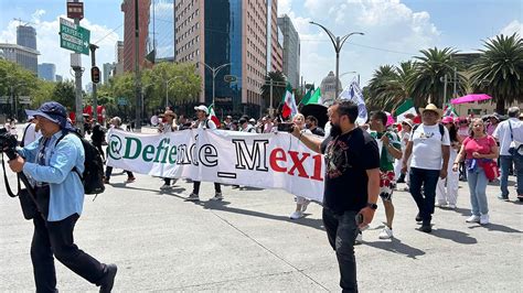 Reforma Al Poder Judicial Marcha Hoy Domingo En Cdmx Y Estados Unotv