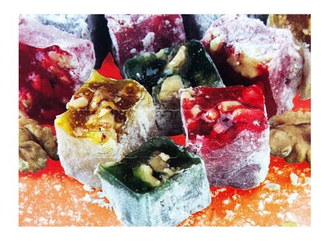 Delicias Turcas Dulce Con Sabor Nuez Lokum Turkish Delight Envío gratis