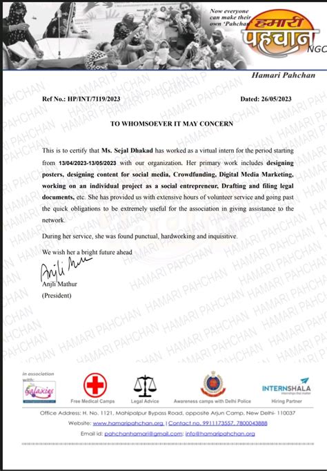 Sejal Dhakad On Linkedin Opportunity Team Internship Like Share