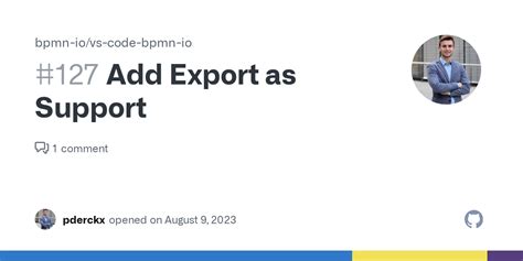 Add Export As Support · Issue 127 · Bpmn Iovs Code Bpmn Io · Github