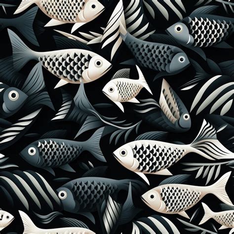 Il Existe De Nombreux Types De Poissons Différents Dans Ce Modèle D ia