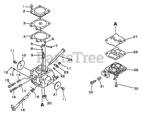 Echo Cs 3900 Echo Chainsaw Carburetor Parts Lookup With Diagrams