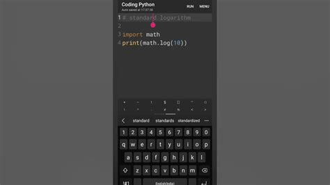 Using Logarithm Function In Python Python Programming Language Ytshorts Radekrishna