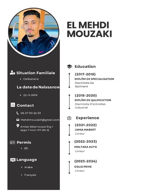 modern minimalist cv resume pdf