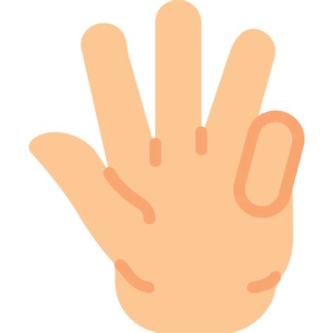 Fingers Hand Vector SVG Icon SVG Repo
