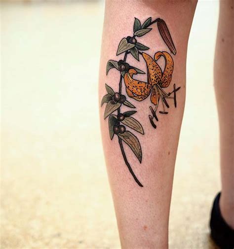 43 Pretty Lily Tattoo Ideas For Women Page 2 Of 4 Stayglam