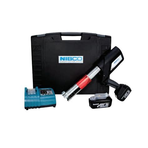 Nibco PC 280 R00105PC Press Tool Kit With Pressing Tools Batteries Charger And Case AF Supply
