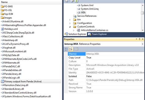 C Could Not Load File Or Assembly Interopwia Version1000