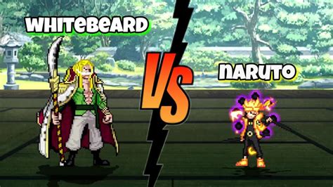 Whitebeard Vs Naruto One Piece X Naruto Fights Mugen YouTube