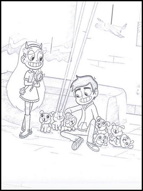 Dibujos Faciles Para Dibujar Star Contra Las Fuerzas Del Mal 1