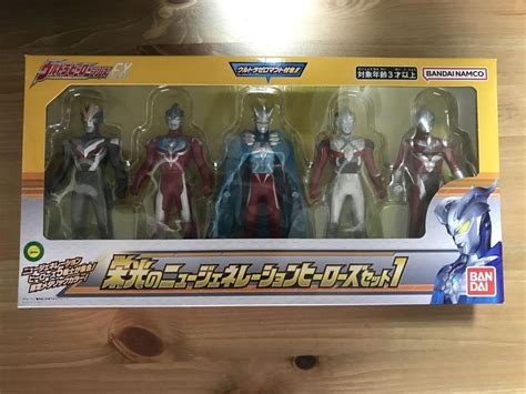 ウルトラヒーローシリーズ Ex 栄光のニュージェネレーションヒーローズセット1 By メルカリ