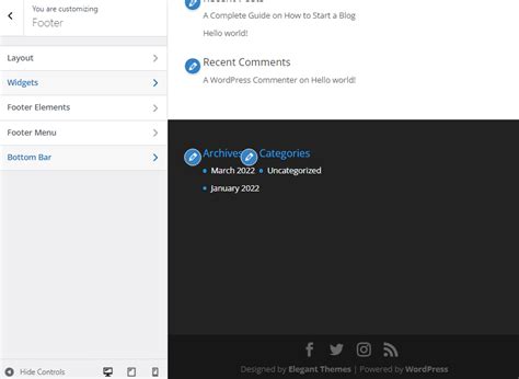 How To Create A Footer In Divi Theme
