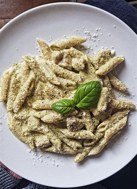 Homemade Shrimp And Crab Penne Pasta In A Light Cream Sauce Rfood