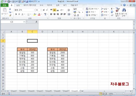 엑셀사용법 엑셀그래프합치기 그리기 2 네이버 블로그