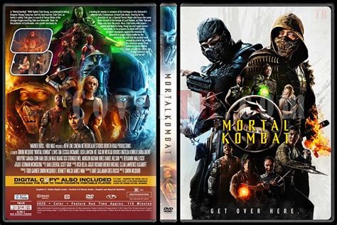 Mortal Kombat Custom Dvd Cover English 2021 Covertr