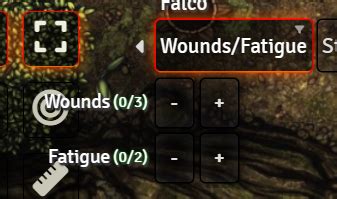 Show Wounds Fatigue In Token Action HUD Issue 9 Mrcomac Token Action Hud Swade GitHub