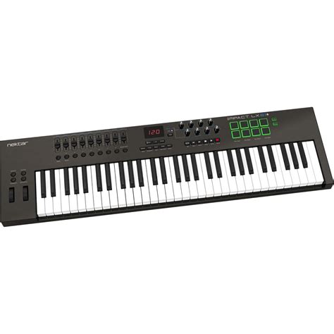Nektar Impact Lx61 61 Key Midi Keyboard With Pads