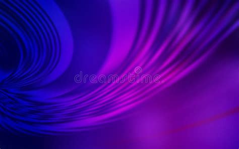 Dark Purple Pink Vector Backdrop With Bent Lines Stock Vector Illustration Of Gradient