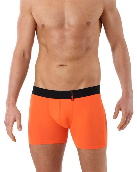 Boxers Briefs Microfiber Orange Albert Kreuz