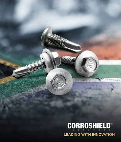 Roofing Fasteners 5 Mm Corroshield Roofing Screws Manufacturer From