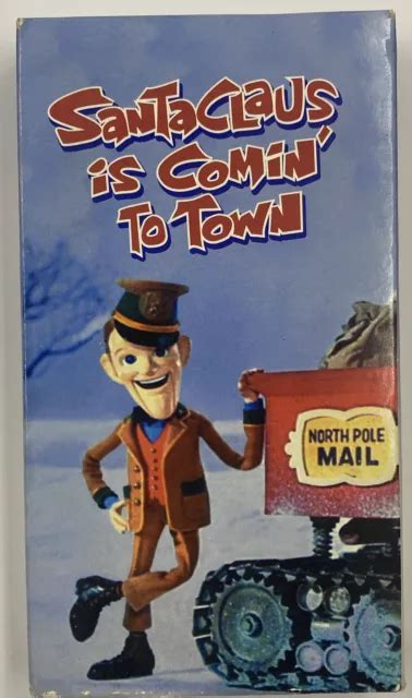 Santa Claus Is Comin To Town Vhs 2002 Christmas Fred Astaire Fast