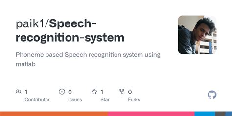 Github Paik1speech Recognition System Phoneme Based Speech